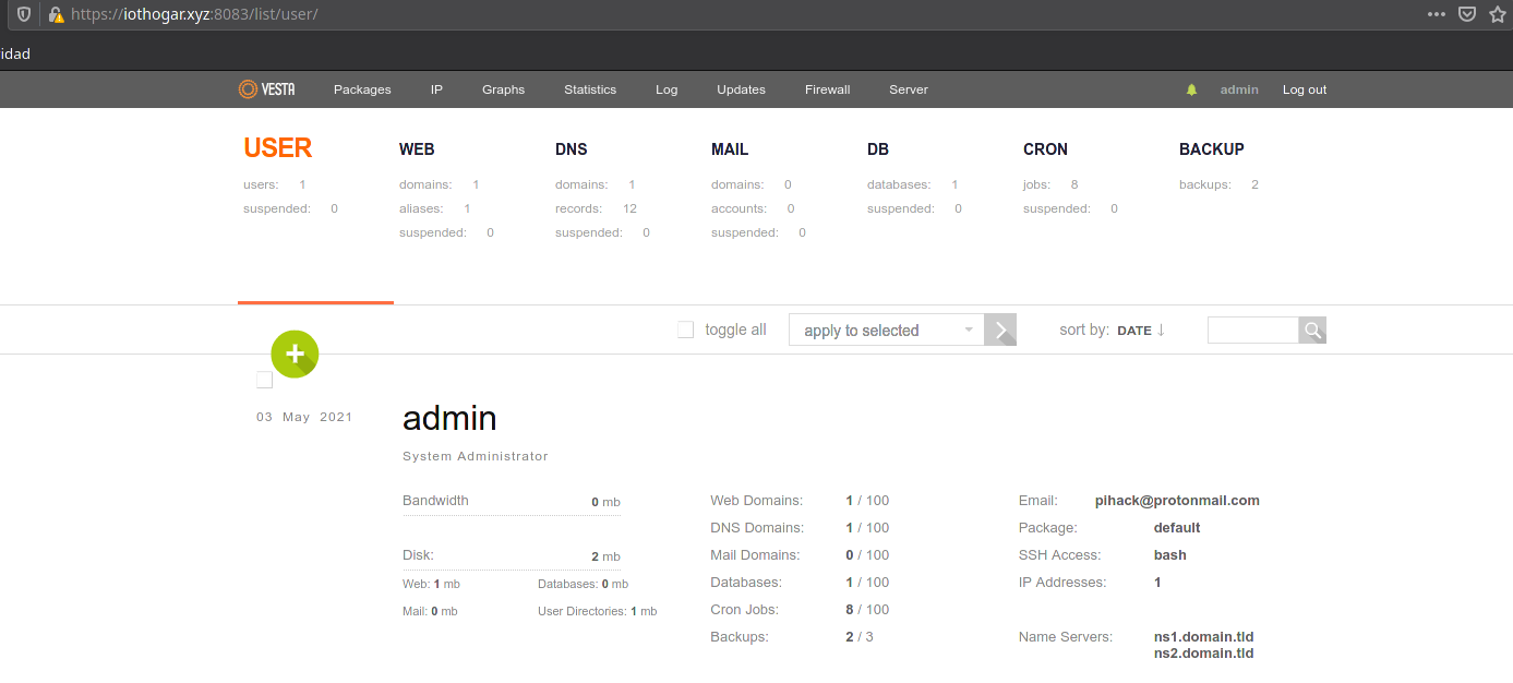 Explotación XSS en servicio IoT